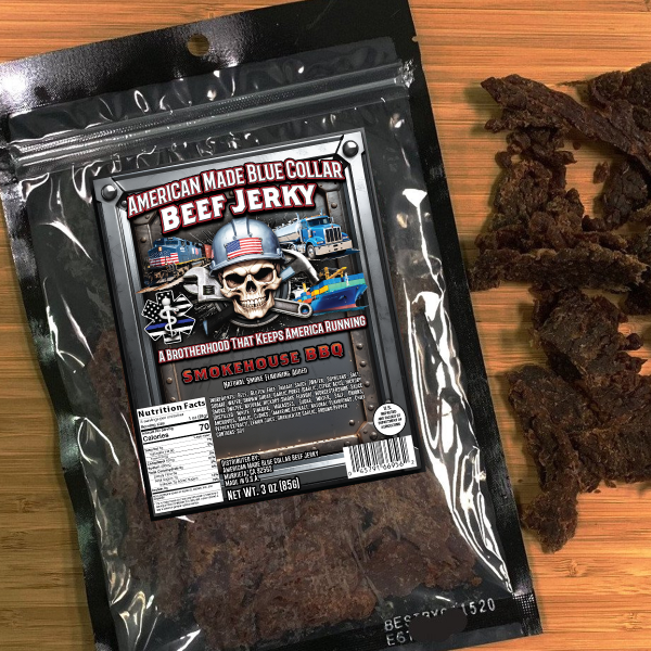 American Made Blue Collar Beef Jerky